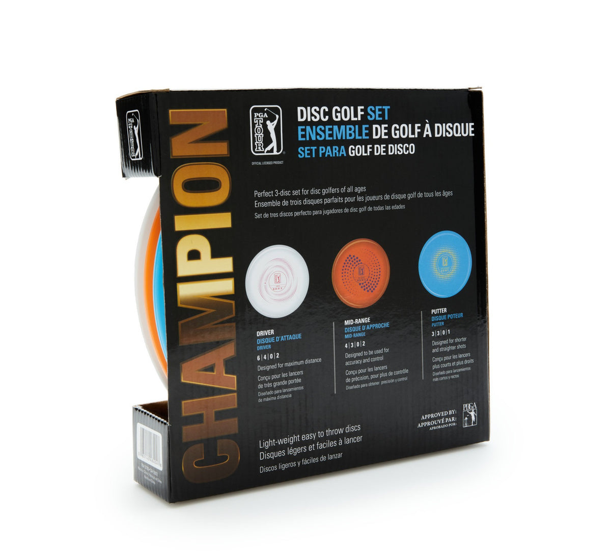 PGA Tour Champion Disc Golf 3 Disc Set – Sportco Source For Sports